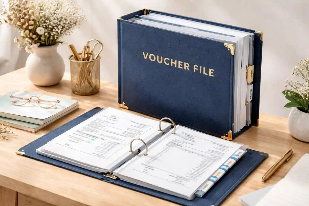 Ring Binder Voucher File – Inchpaper